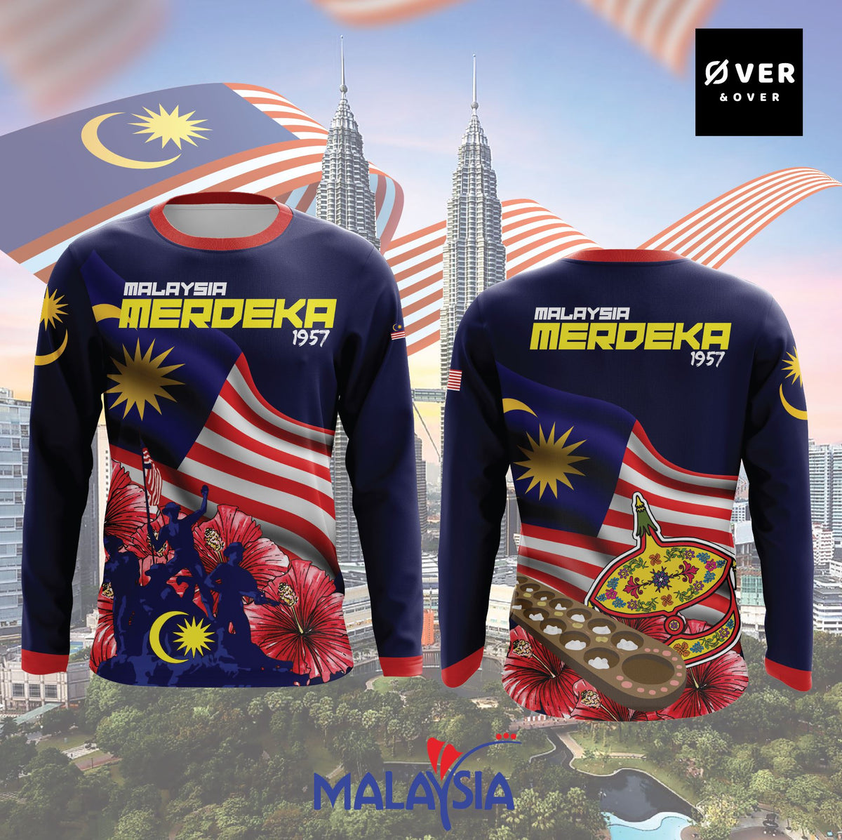 Limited Edition Merdeka Jersey and Jacket #03 – Over&Over